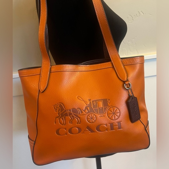 Coach | Bags | Coach Tote With Horse And Carriage | Poshmark